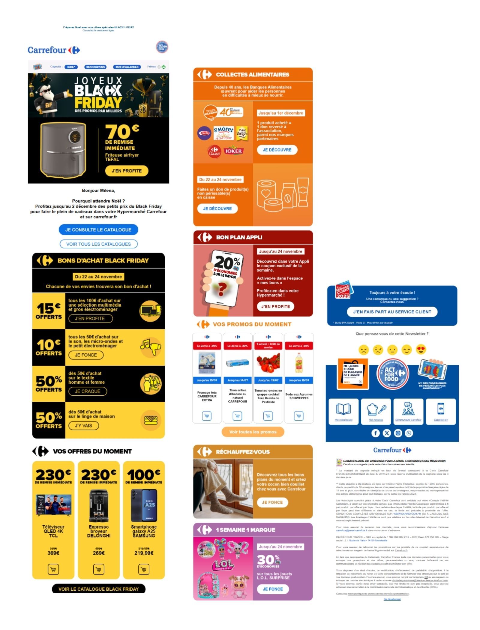 10 exemples de newsletters Black Friday qui convertissent FR