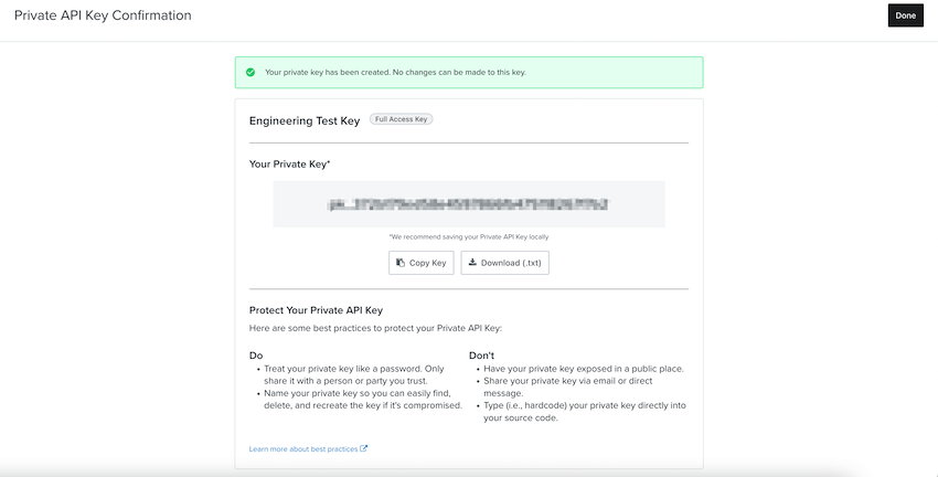More security for Private API Keys | Klaviyo Product Features