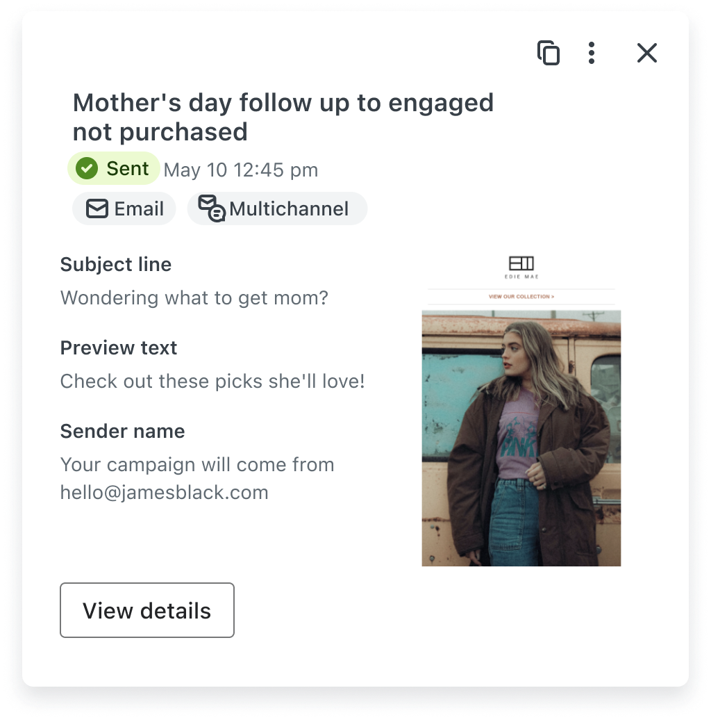 Easily View Campaigns with the new list view | Klaviyo Product Features