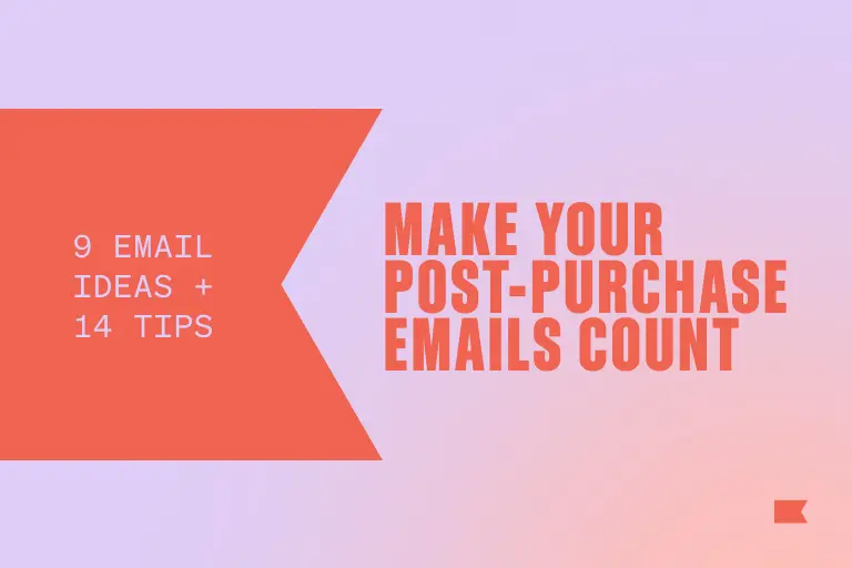 Post-purchase email guide: examples + expert advice | Klaviyo