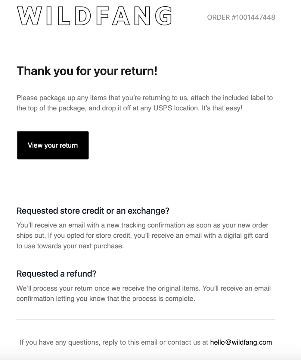 4 Successful Transactional Email Examples | Klaviyo