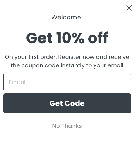 11 Email Pop-up Examples & Best Practices to Follow - Klaviyo
