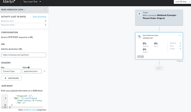 Solution Recipe 10: Use webhooks in Flows to send additional event and profile data into Klaviyo ...