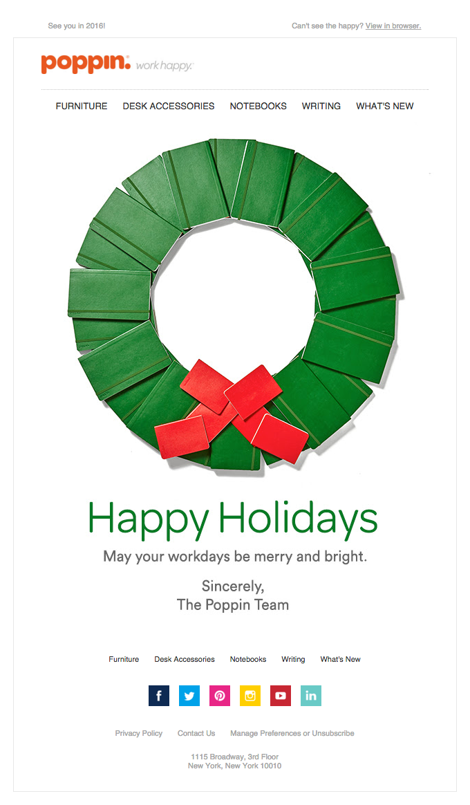 15 Christmas Email Marketing Ideas with Examples - Klaviyo