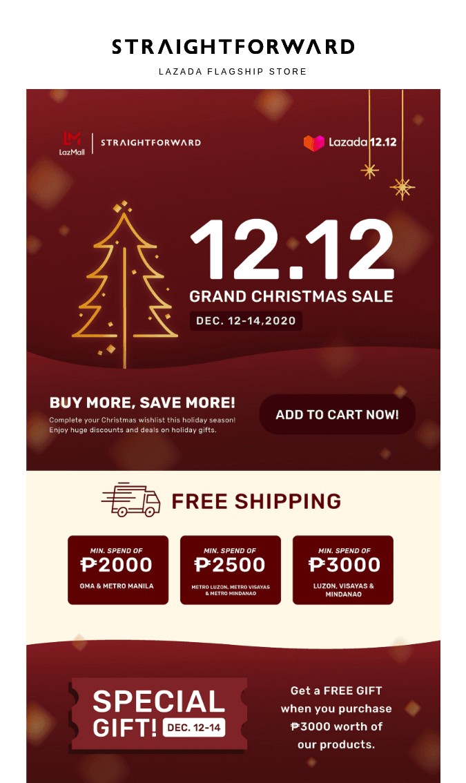15 Christmas Email Marketing Ideas with Examples - Klaviyo